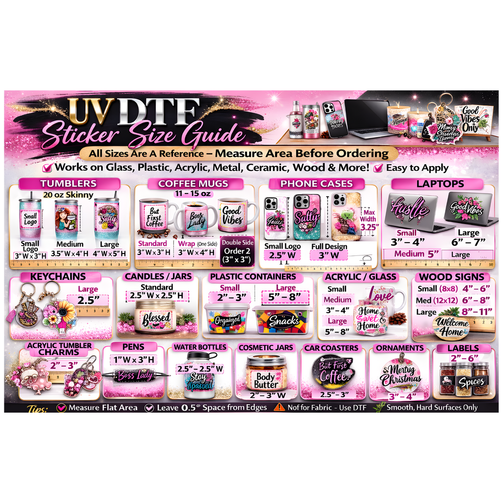Build UV STICKER Gang sheet